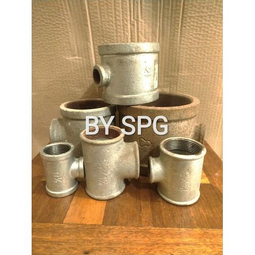 Jual Tee Galvanis 1 x 3/4" inch Tee Drat Dalam Sambungan Pipa Galvanis ...