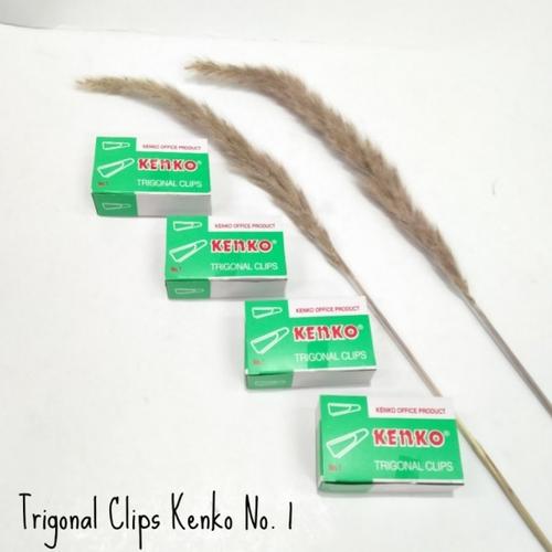 Jual Paper Clip Besi/Trigonal Clips Kenko No. 1 - Kota Bogor - Naga ...