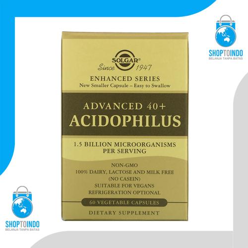 Jual Solgar, Advanced 40+ Acidophilus, 60 Caps - Jakarta Barat ...