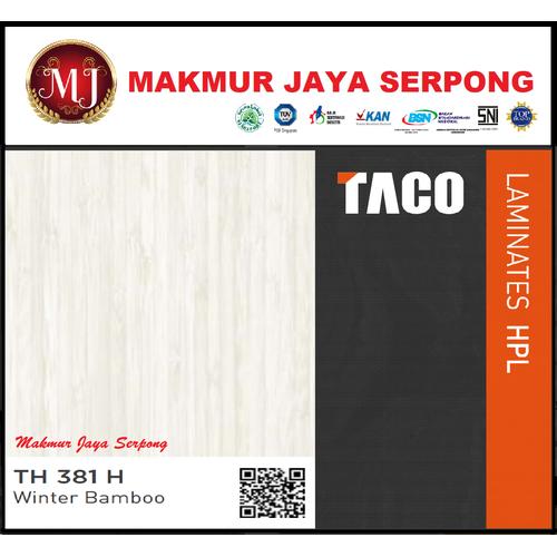 Jual HPL TACO TH 381 H Winter Bamboo | WOODGRAIN - Kota Tangerang ...