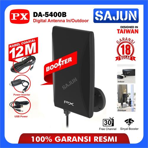 Jual Antena TV PX DA-5400B Antenna TV Digital Indoor/Outdoor DA5400B ...