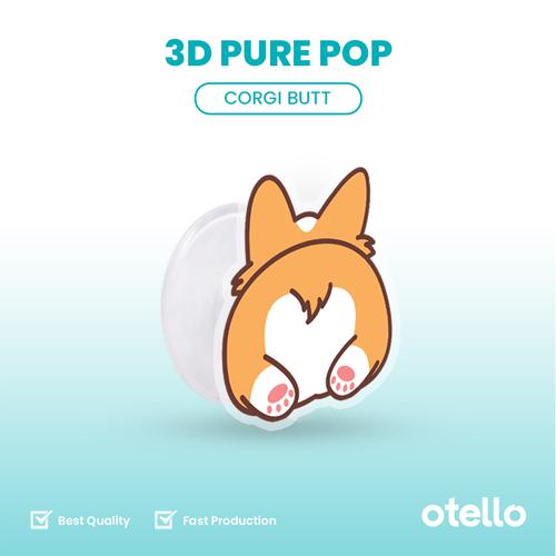 Jual Griptok Corgi Butt Pop Stand Socket Phone Grip Animal Dog Acrylic ...