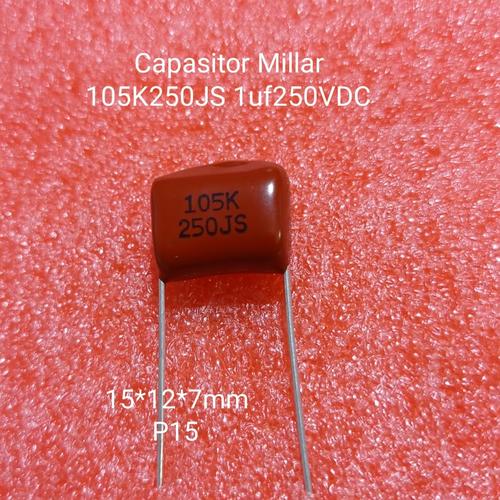 Jual capasitor milar 105K 250V 1uf p15 - Jakarta Barat - marconi jawa ...