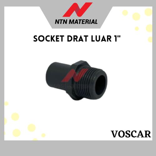 Jual SDL/Socket Drat Luar/Sock Drat Luar D Voscar 1" inch Pipa PVC ...