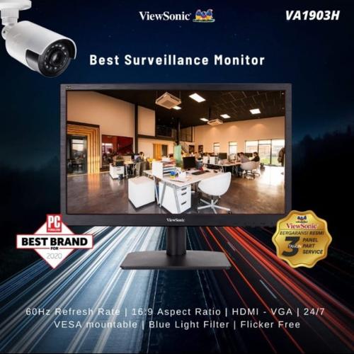 Jual LED Monitor View Sonic VA1903h 19 inch [HDMI & VGA include ...
