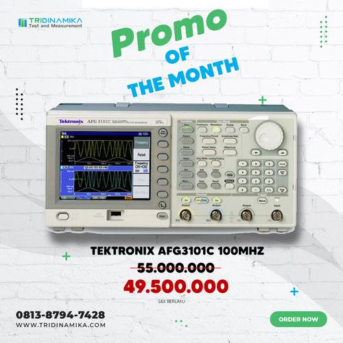 Jual TEKTRONIX AFG3101C 100 MHz, 1-Ch Arbitrary Function Generator ...