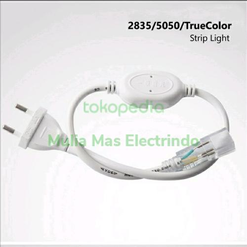 Jual socket led strip selang 2835/jack lampu selang/jack lampu strip ...