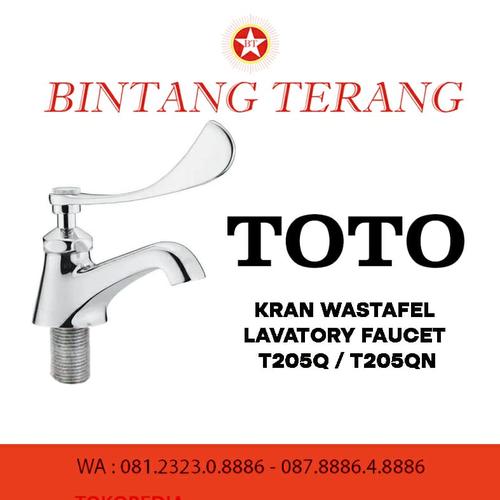 Jual Kran Wastafel Toto T205QN / kran cuci tangan Toto T 205 QN / keran air - Kota Surabaya ...