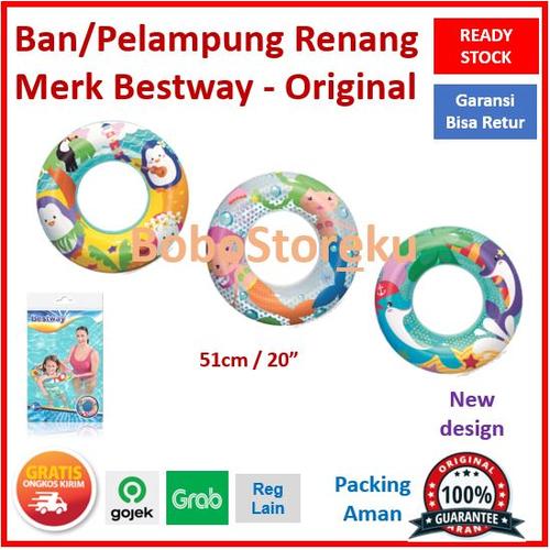 Jual BESTWAY BAN RENANG ANAK 51CM 21" - PELAMPUNG - SEA CREATURE SWIM ...