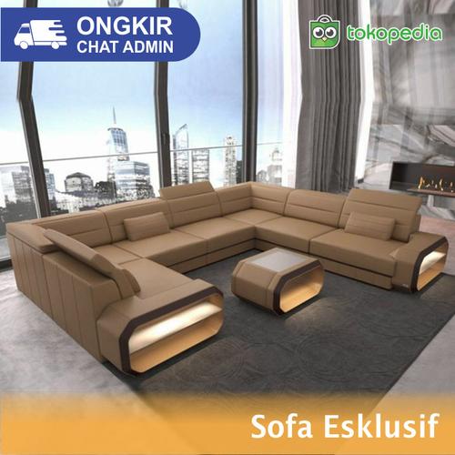 Jual SOFA PREMIUM BESAR | SOFA MBTECH GIORGIO FREE KARPET & LIGHTENING ...