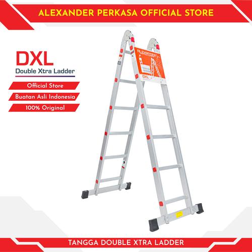 Jual TANGGA ALUMINIUM BANGUNAN DOUBLE XTRA LADDER 1M 2M 3M 4M 5M 6M ...