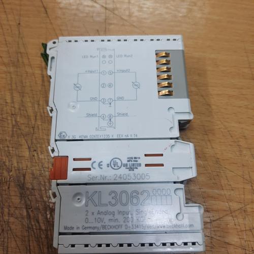 Jual BECKHOFF KL3062 BUS TERMINAL 2-CHANNEL ANALOG INPUT - Jakarta Barat - ANEKA PENUMATIC ...