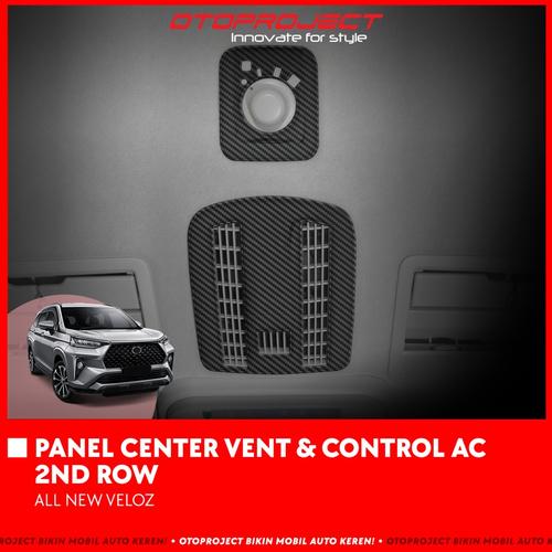 Jual PANEL COVER CENTER AIR VENT & CONTROL AC ALL NEW VELOZ 2021-2022 ...