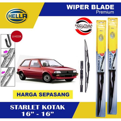 Promo Wiper Blade Mobil Starlet Kotak HELLA Premium 2.0 (16-16) - Jakarta Utara - Indo Utama ...