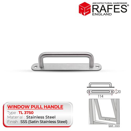 Jual WINDOW PULL HANDLE RAFES STAINLESS STEEL - TL 3750 - Jakarta Barat ...