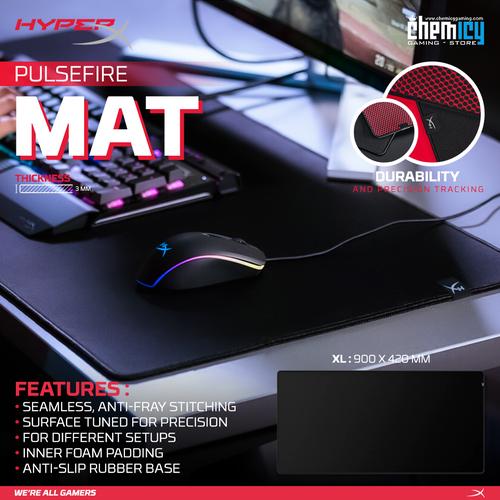 Jual HyperX Pulsefire Mat XL Cloth Surface Gaming Mousepad - Jakarta ...