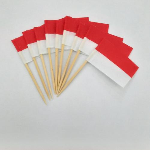 Jual Tusukan - Cake Topper Bendera Merah Putih (isi 10 pcs) - Kab ...