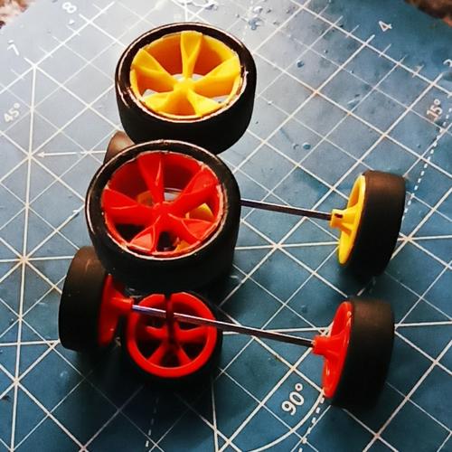 Jual Tamiya STBO Velg 5 Spoke Ban Super Hard (Aero Avante Starter Pack ...