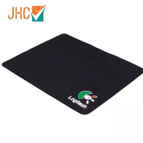 Jual Mousepad Logo Logitech & Microsoft / Mouse Pad Hitam Murah ...