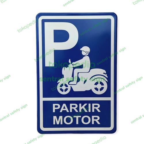 Jual Rambu parkir motor - Jakarta Barat - SENTRAL SAFETY SIGN | Tokopedia