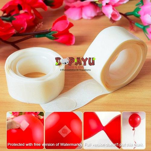 Jual LEM BALON BALLOON GLUE DOT BALON Untuk Party DIY Event Ultah ...