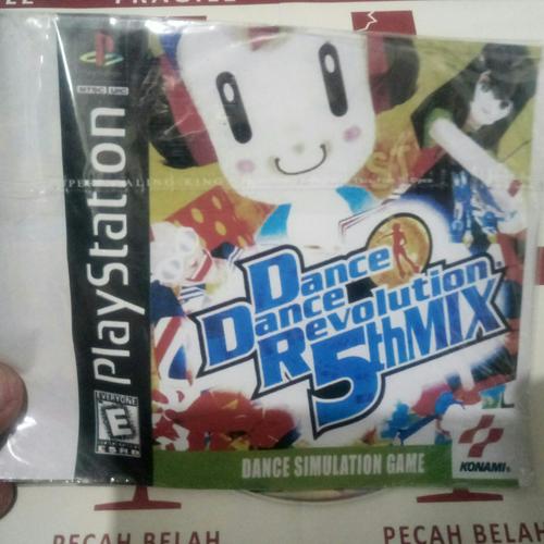 Jual KASET GAME PS1 PSX PS ONE DDR 5 MIX / DANCE DANCE REVOLUTION 5TH ...