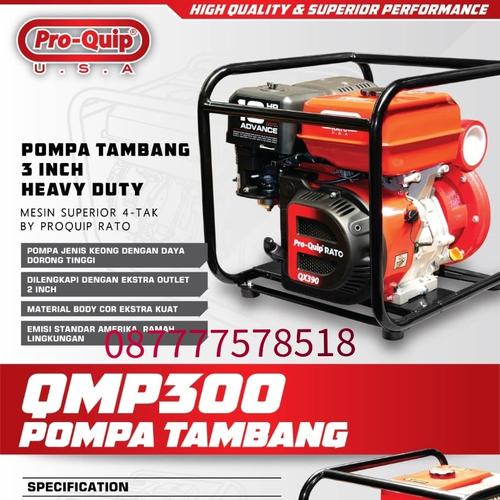 Jual Pompa Tambang Pro Quip QMP 300 Pompa Tambang Pro Quip 3 Inch ...