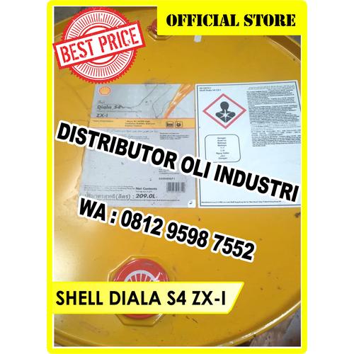 Jual SHELL DIALA S4 ZX-I ( DRUM 209 L - Ready Stock - Free Ongkir ...