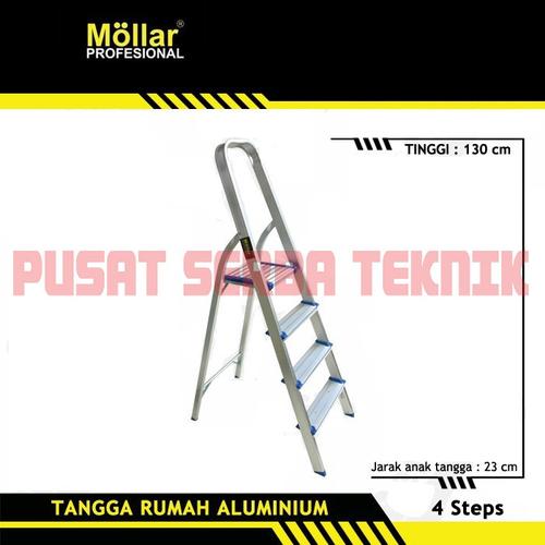 Jual Tangga Rumah Aluminium 4 Step MOLLAR 4S - MOLLAR 4S - Jakarta ...