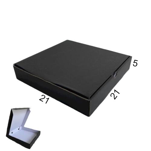 Jual Box Hampers Dus Packaging Pizza Clothes Baju Giftbox Hitam Polos ...