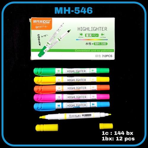 Jual BOS Highlighter Pen/Fluorescent Marking Text/Tandai Tulisan ...