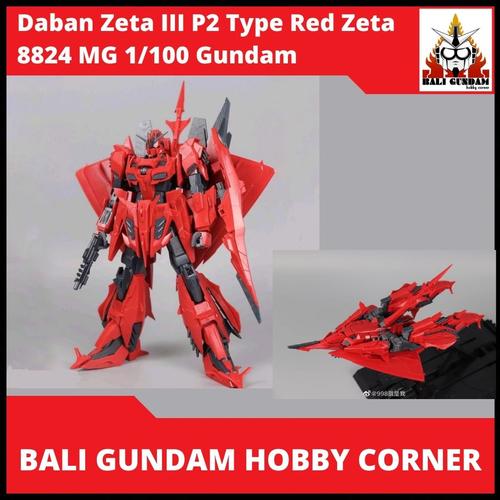 Jual Daban Zeta III P2 Type Red Zeta 8824 MG 1/100 Gundam ZETA FIGHTER ...