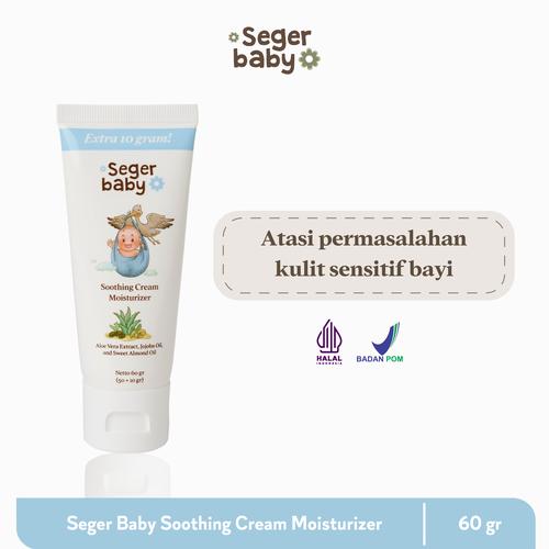 Promo Seger Baby Soothing Cream Moisturizer 60gr | Untuk Kulit Bayi ...