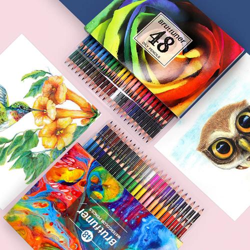 Jual Pensil Warna Brutfuner Painting Oil Pencil Artist Color Pencils ...