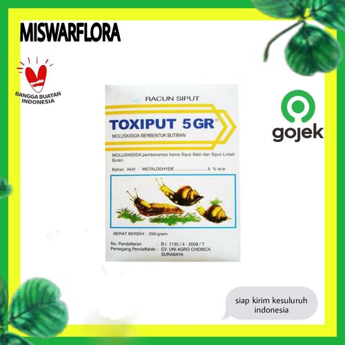 Jual TOXIPUT 5 GR 250 GRAM RACUN SIPUT MOLUSKISIDA - Jakarta Timur ...