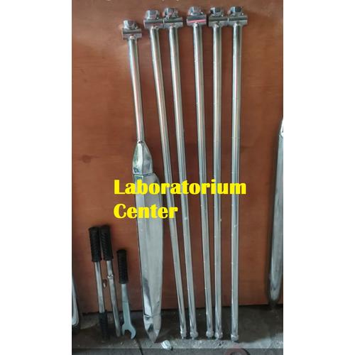 Jual Bor Gambut Stainless Panjang 6 Meter - Alat Bor Sampling Tanah ...
