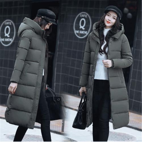 Promo Long Coat Mantel Wanita Hoodie Musim Dingin Winter Tebal Jaket ...