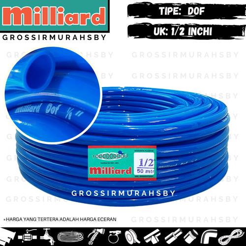 Jual SELANG AIR MILLIARD DOF 1/2 (HARGA PERMETER) - Biru - Kota Surabaya - GrossirMurahSby ...