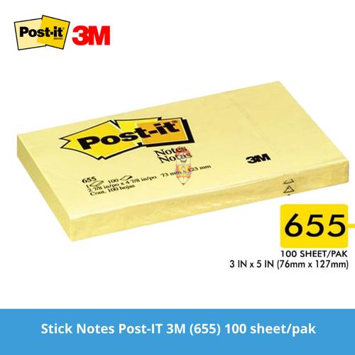 Jual Stick Notes / stik note / memo pad / memo tempel POST IT 3M NO ...