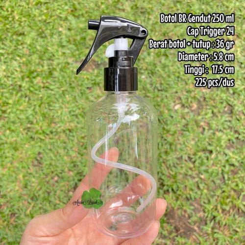 Jual Botol TRIGGER SBR Gendut 250 ml botol kemasan kosmetik 250 ml unik ...
