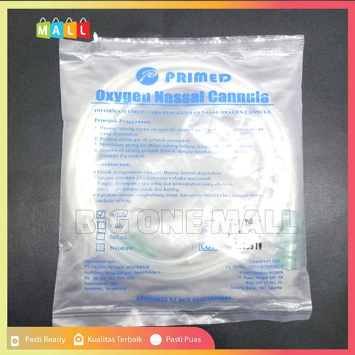 Jual Selang Hidung Nasal Kanula Oksigen Dewasa, Medical Oxygen Canula ...