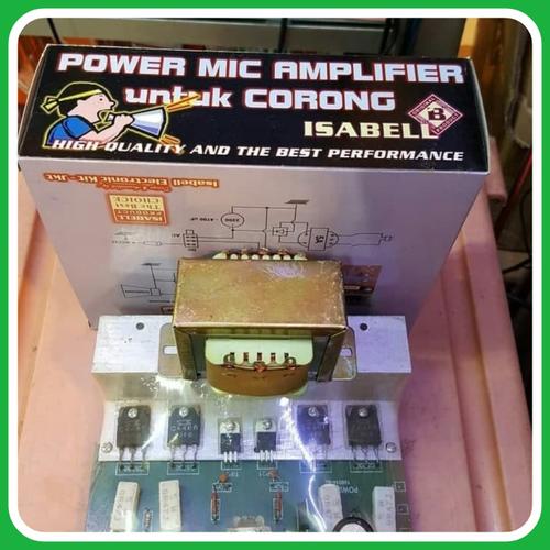 Jual Kit Power Amplifier MIC Corong 200watt + OT Kit Ampli TOA + Trafo ...