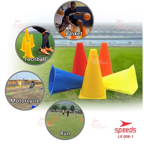 Jual Cone Kerucut Latihan Olahraga Futsal Marker Cone - Biru - Kota ...