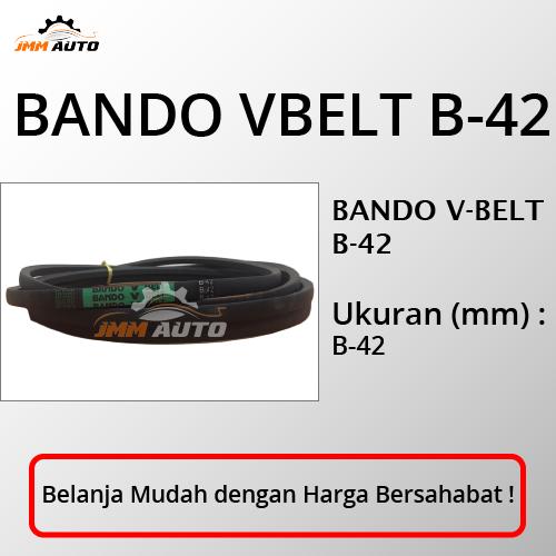 Jual VAN BELT / FAN BELT BANDO GREEN SEAL B 42 / B42 / B-42 VBELT BANDO ...