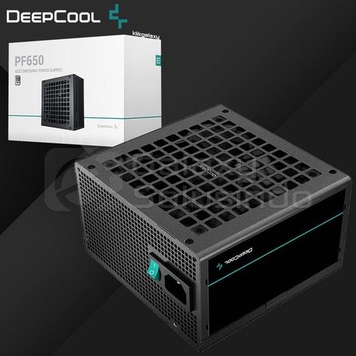 Promo POWER SUPPLY DEEPCOOL PF650 - 650W 80+ FLAT CABLE Cicil 0% 3x ...
