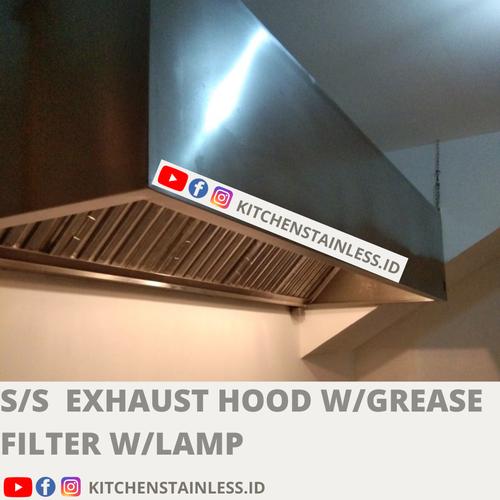 Jual S/S Exhaust Hood w/Grease Filter w/Lamp - Kab. Tangerang ...