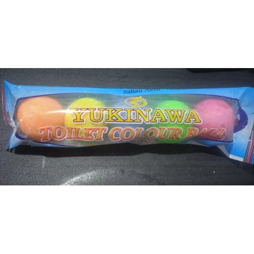 Jual Kamper Toilet Bulat Warna Isi 5 Yukinawa Kamper Pengharum Kamar ...