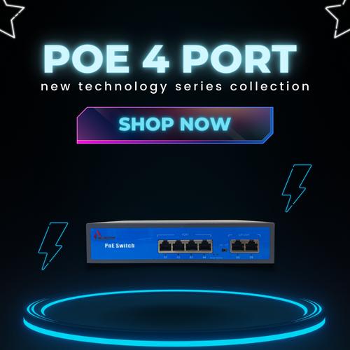 Jual POE SWITCH HUB 4 PORT ANANTA FULL SPEED POE GARANSI 1 TAHUN ...
