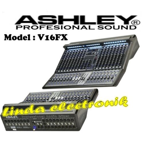 Jual Mixer Profesional ASHLEY V16FX 16channel MONO - Jakarta Barat ...