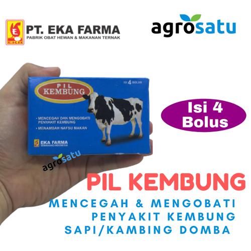 Jual Obat Pil Kembung Sapi Kambing Domba Eka Farma isi 4 Bolus - Kab ...